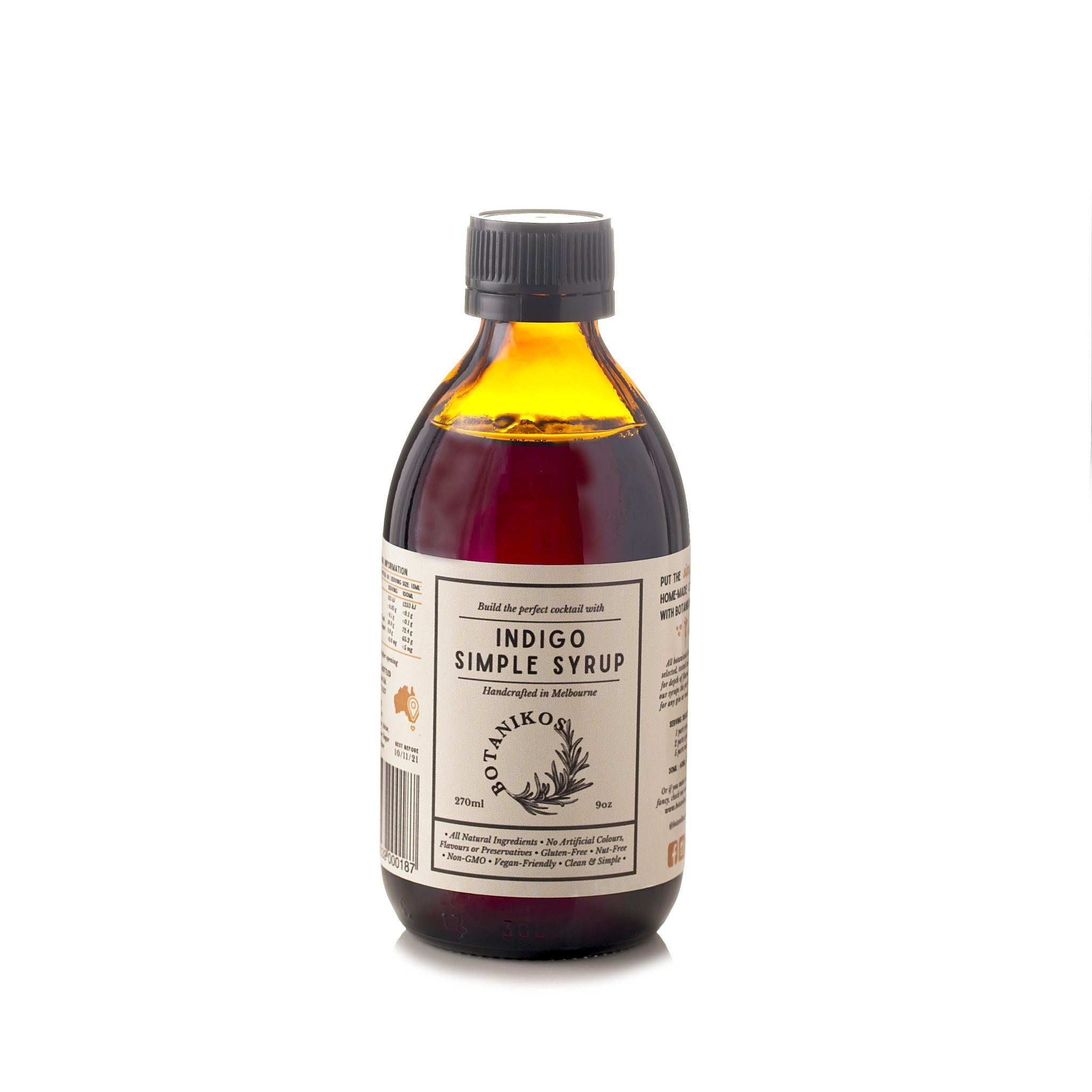 Indigo Simple Syrup - Botanikos